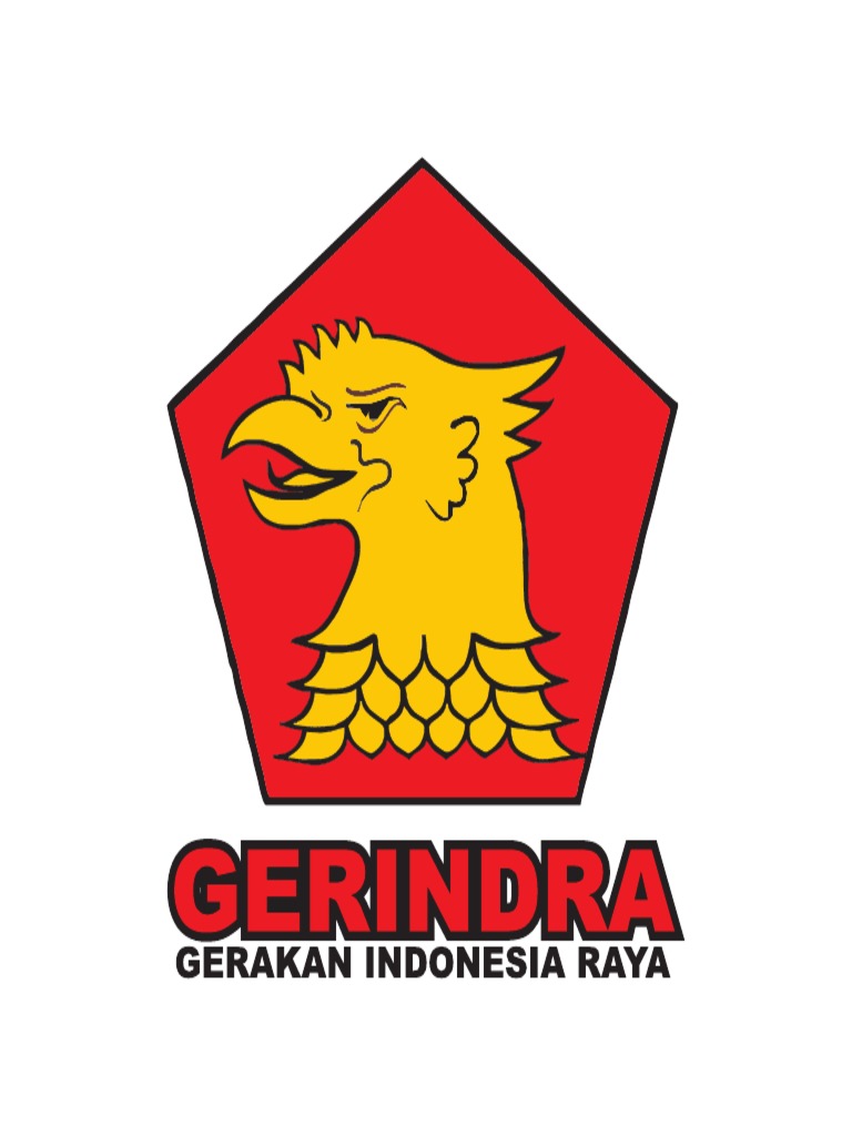 Desain Logo Gerindra CDR - Tutoriduan | PDF