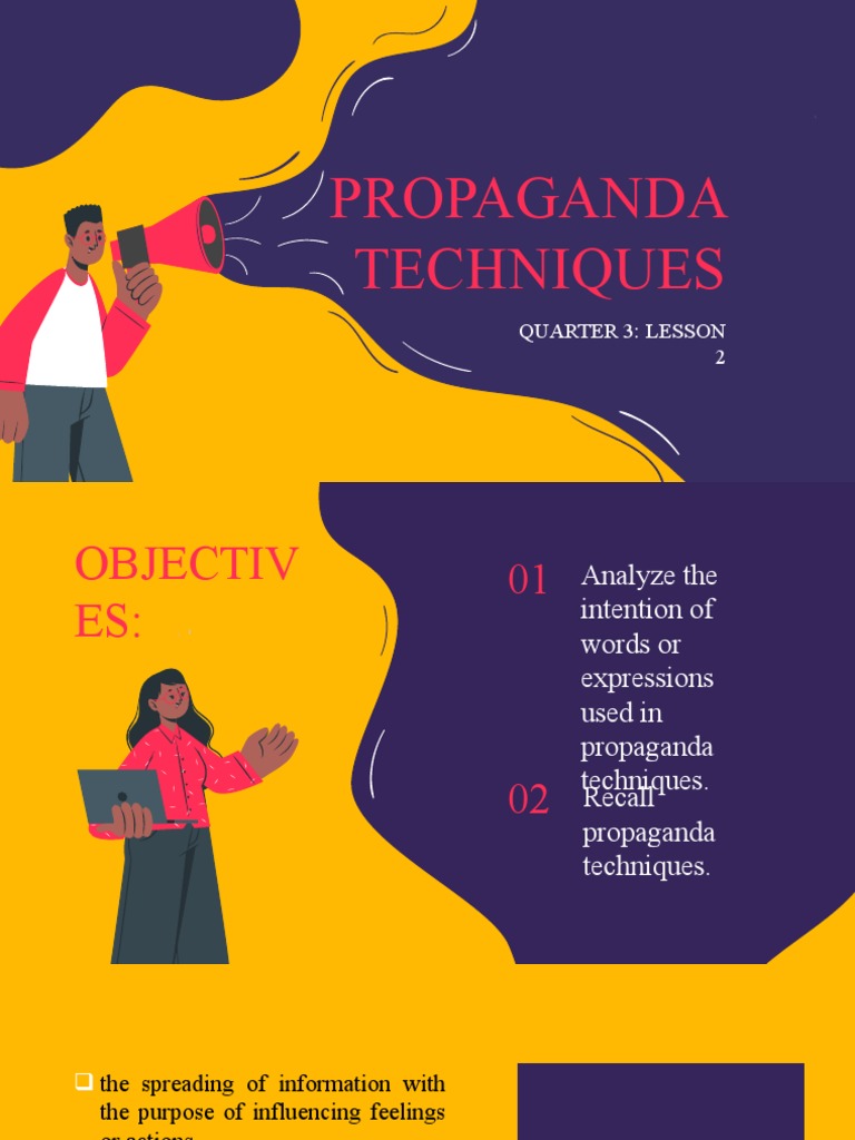 Understanding Propaganda Techniques | PDF