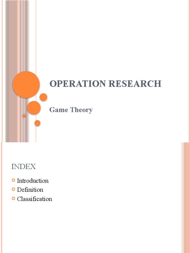 Operation Research | PDF
