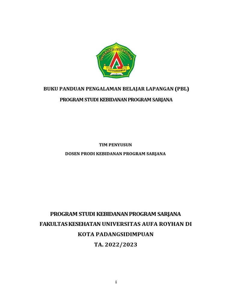 Buku Panduan PBL 2022 | PDF