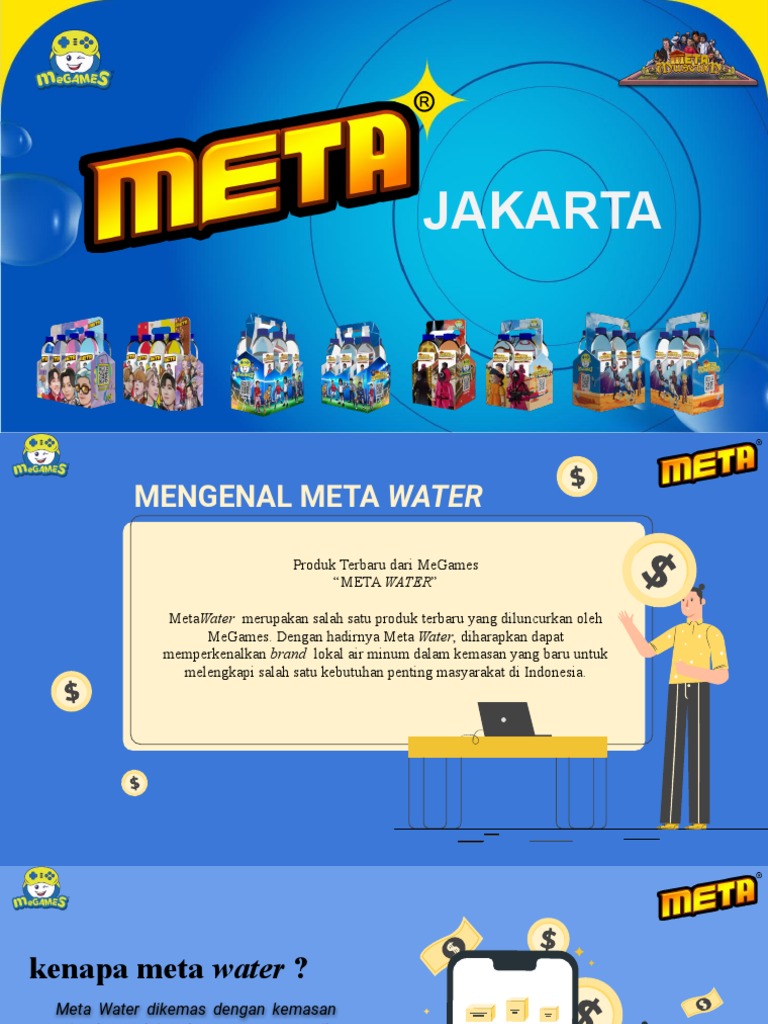 Peluncuran Meta Water untuk Milenial | PDF
