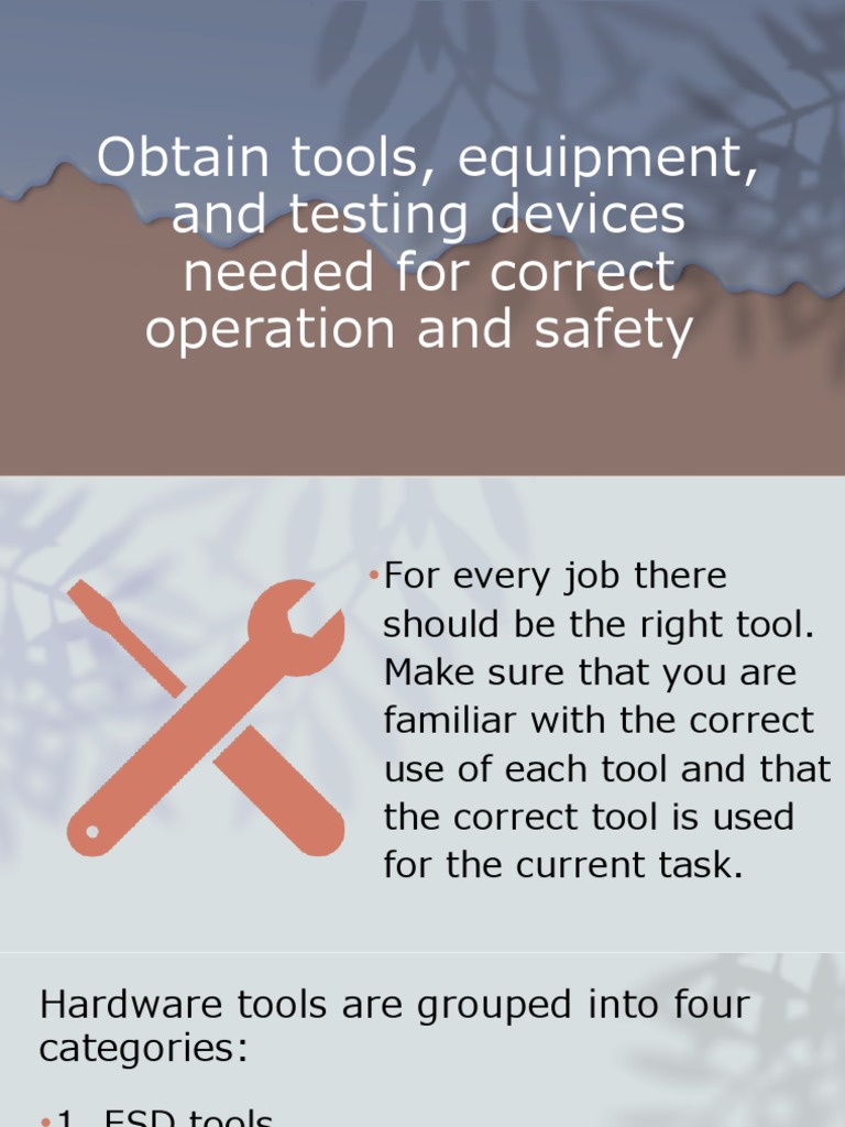 Essential Tools for Computer Repair | PDF | Electrical Connector | Manufactured Goods