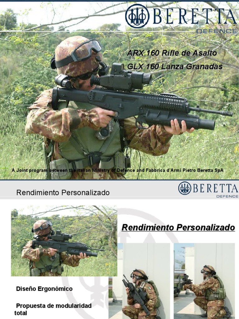 ARX 160 Assault Rifle Español | PDF | Rifle | Armas de fuego