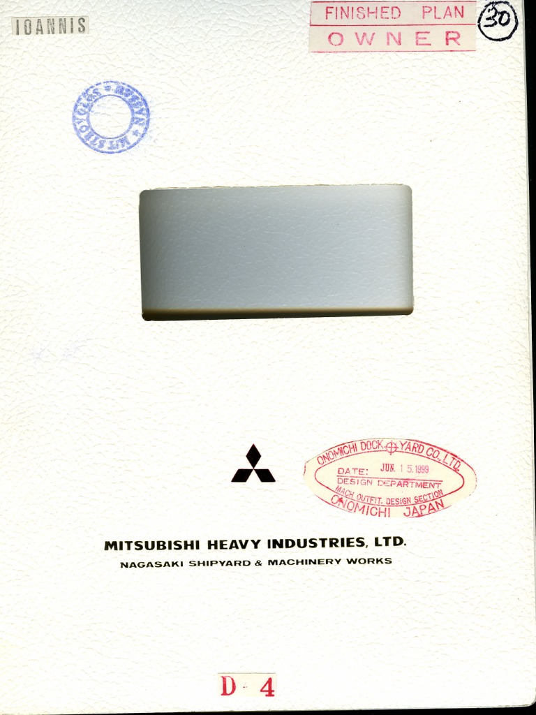 D-4 Operation and Maintenance Instructions N52-99S-M001 (2-2) | PDF