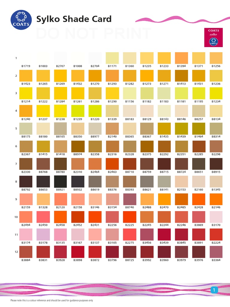 Sylko Shadecard Searchable-DO NOT PRINT tcm35-190608 | PDF