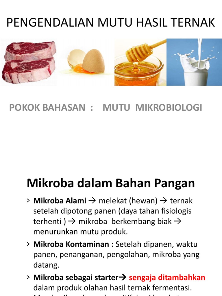 3. Mutu Mikrobiologi | PDF