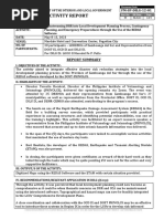 POST ACTIVITY REPORT Template | PDF | Quality Management System ...