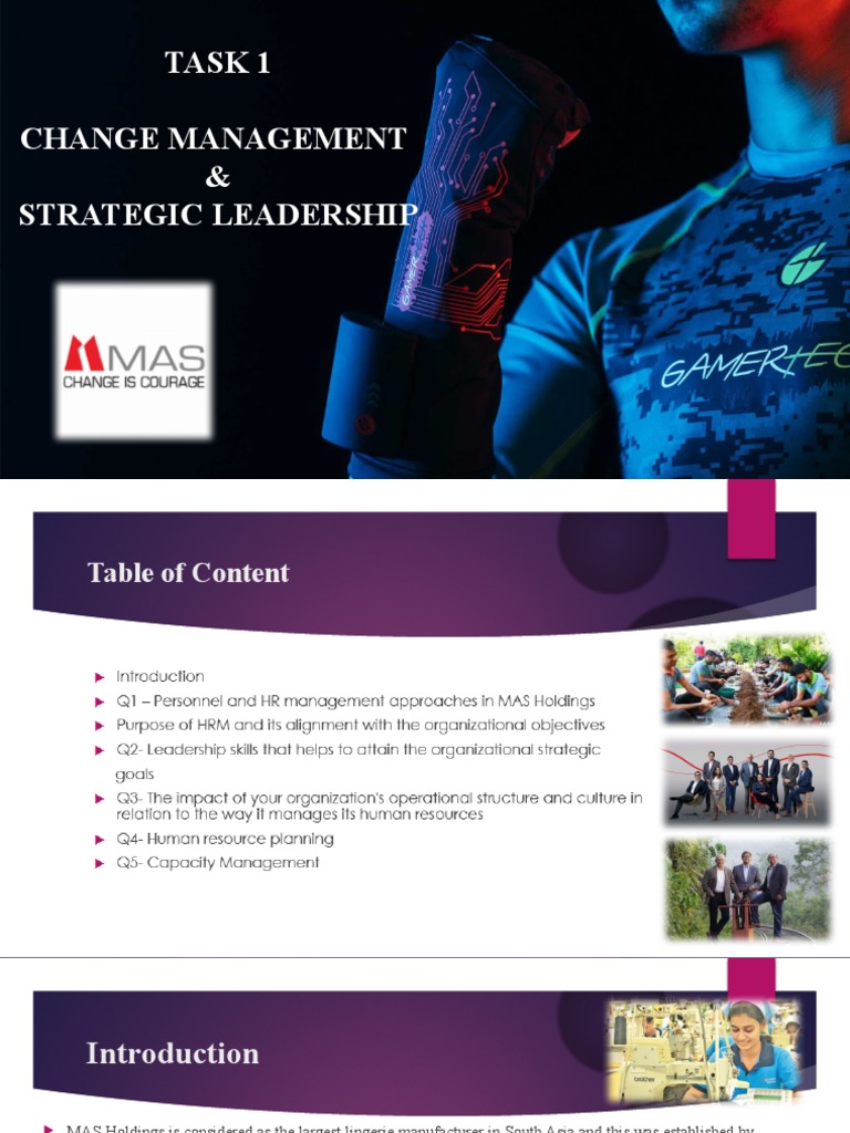 Task 1 Change Management & Strategic Leadership | PDF