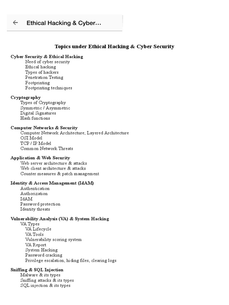 Ethical Hacking | PDF