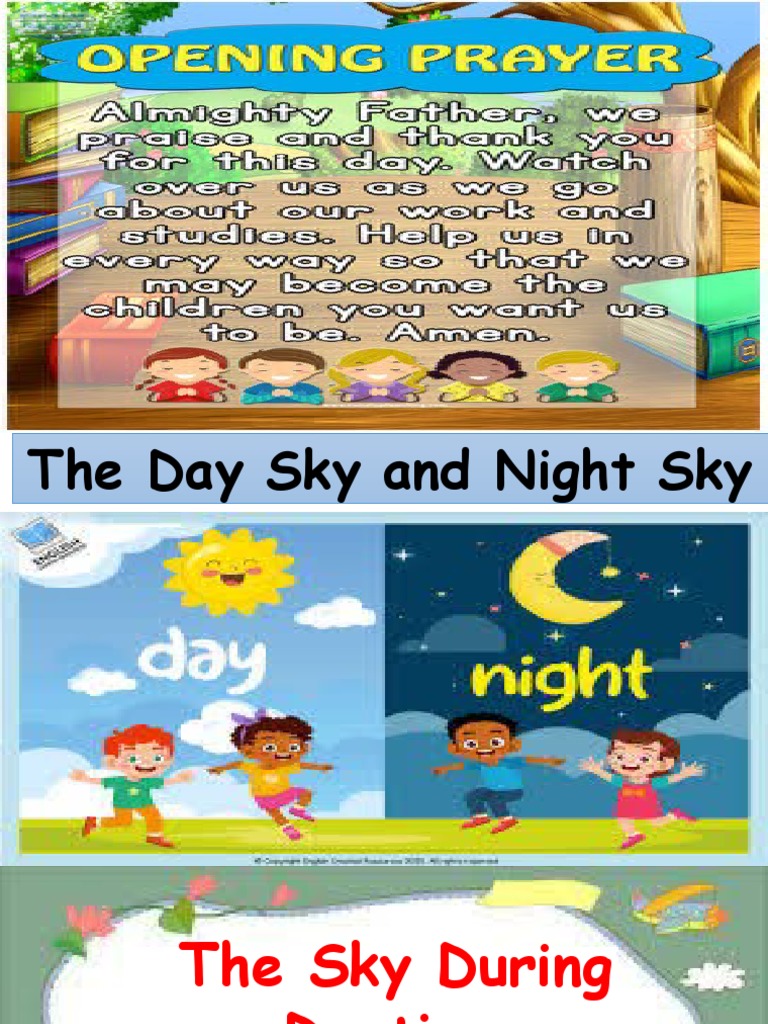 Day and Night Sky for Kids | PDF | Social Science | Science & Mathematics