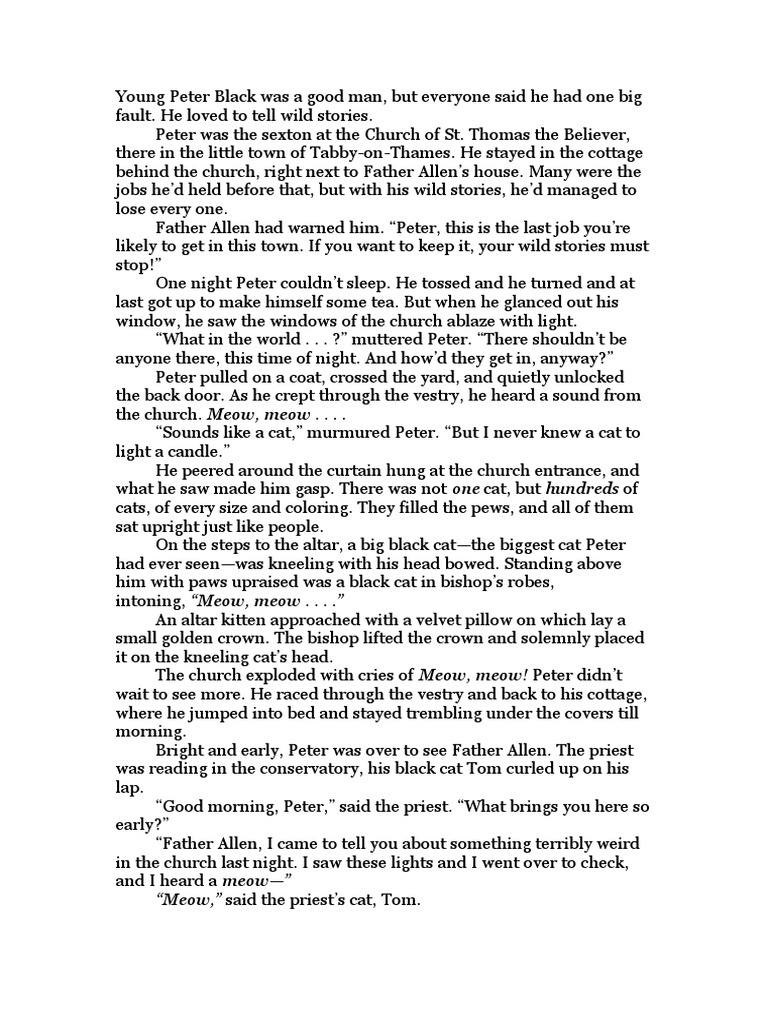 King O' The Cats | PDF | Cats