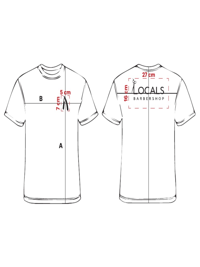 T-shirt Print Sizes | PDF