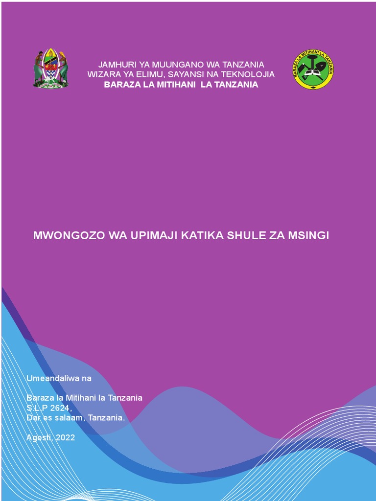Mwongozo Upimaji | PDF