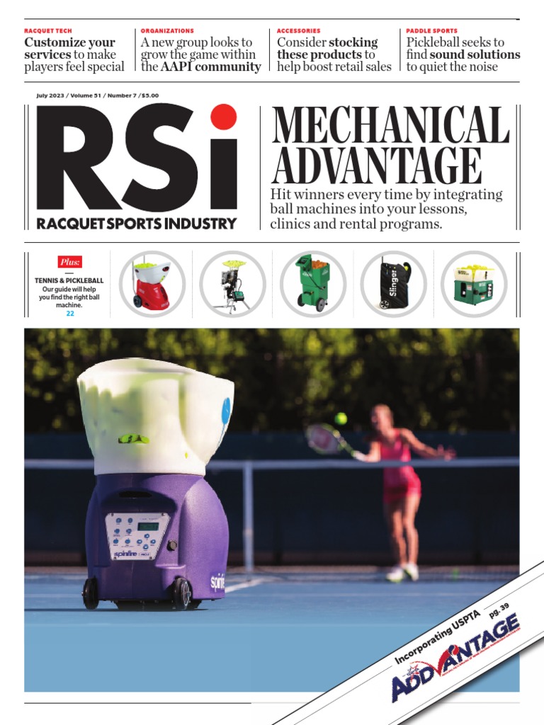 '23 July Racquet Sports Industry Magazine | PDF