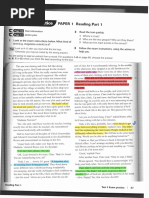 Cambridge PET Book 6 Test 3 | PDF