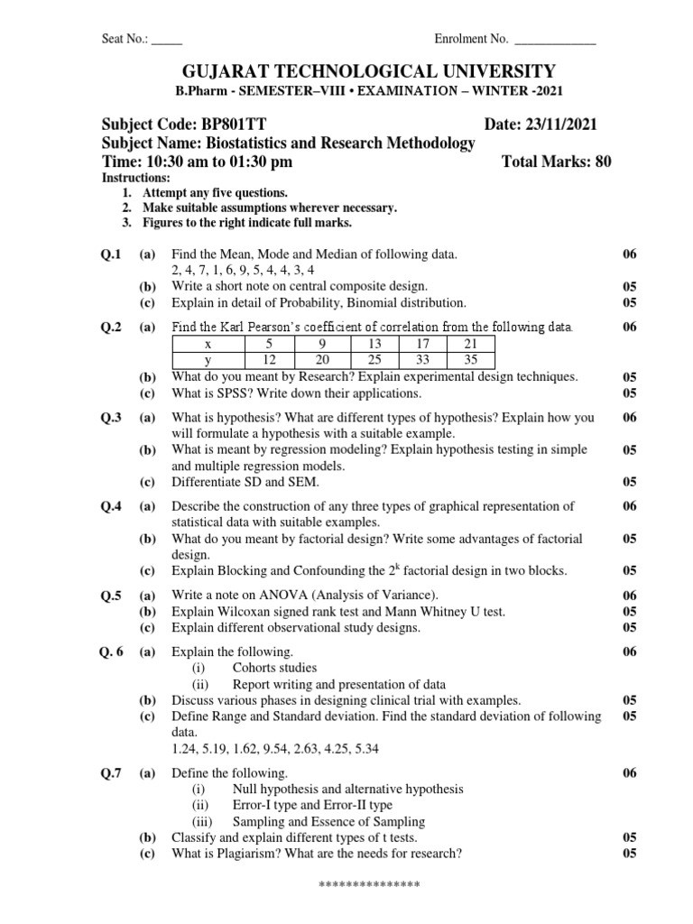 BP801TT (2) - 230525 - 071905 | PDF | Science | Multivariate Statistics