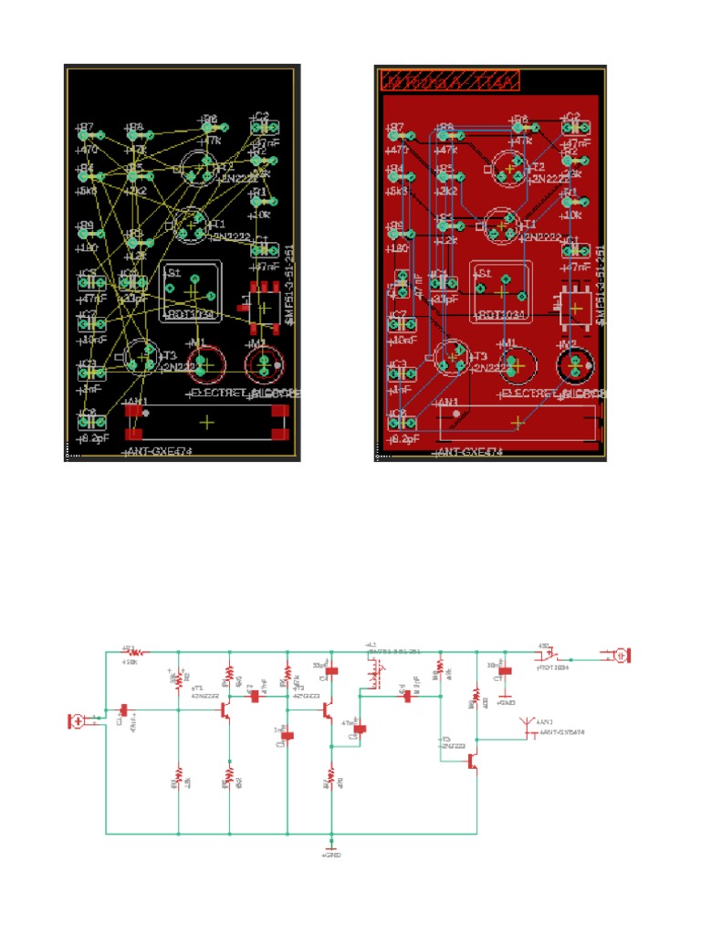 Muhammad Rizha - TT4A - Layout PCB Wireless Mic | PDF