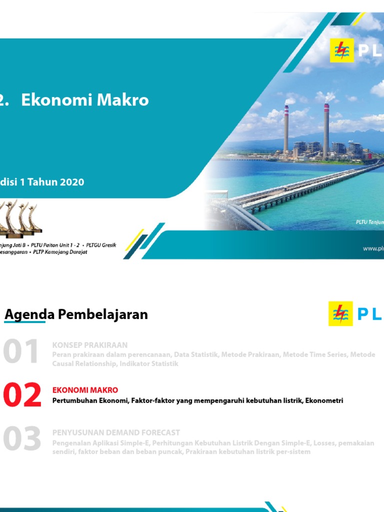 Prakiraan Kebutuhan Listrik dan Ekonomi | PDF | Bisnis | Pengelolaan Keuangan & Uang