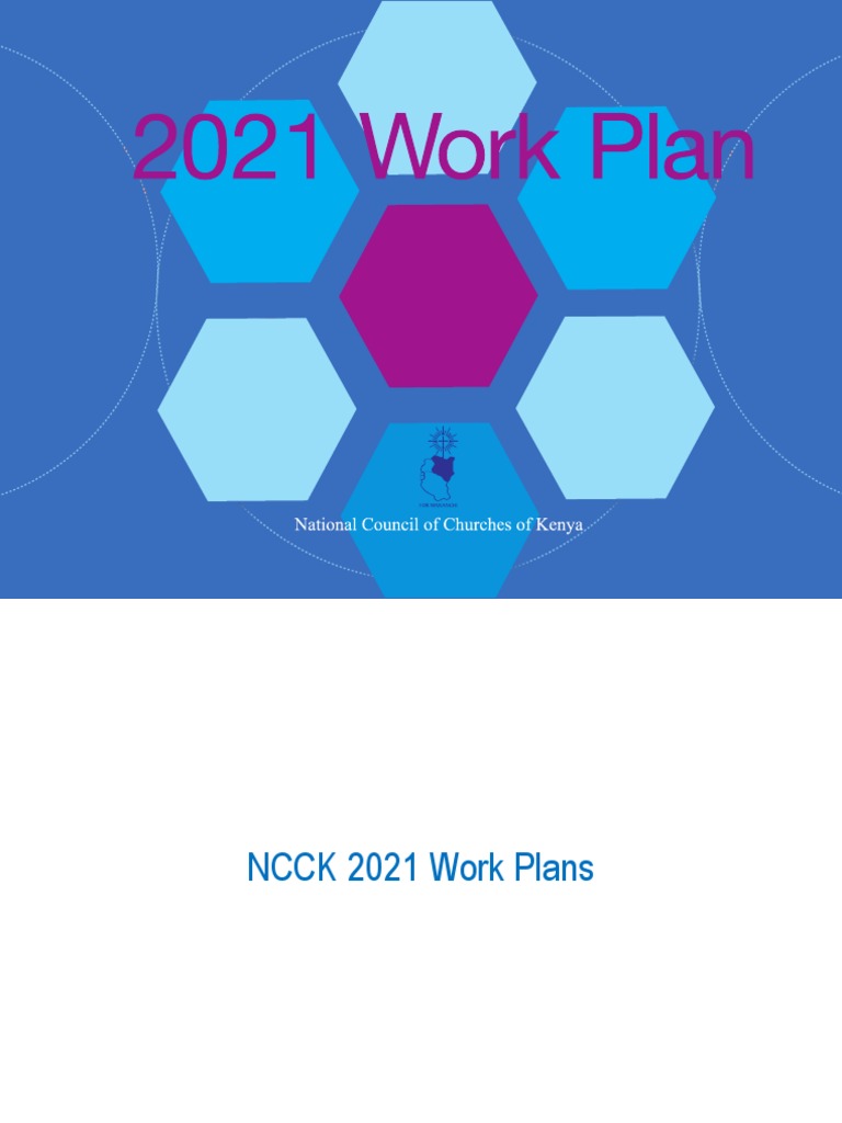 2021 NCCK Workplan | PDF | Career & Growth | Art