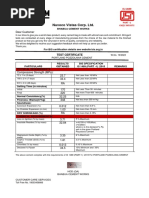 POWERTEC STEEL WIRE ROPE CERTIFICATE 6x12+7FC - 8mm | PDF | Home ...