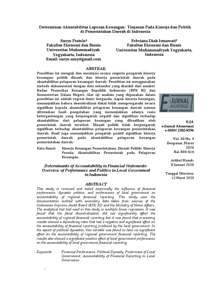 Teori Keagenan Dan Teori Stewardship - 1 | PDF