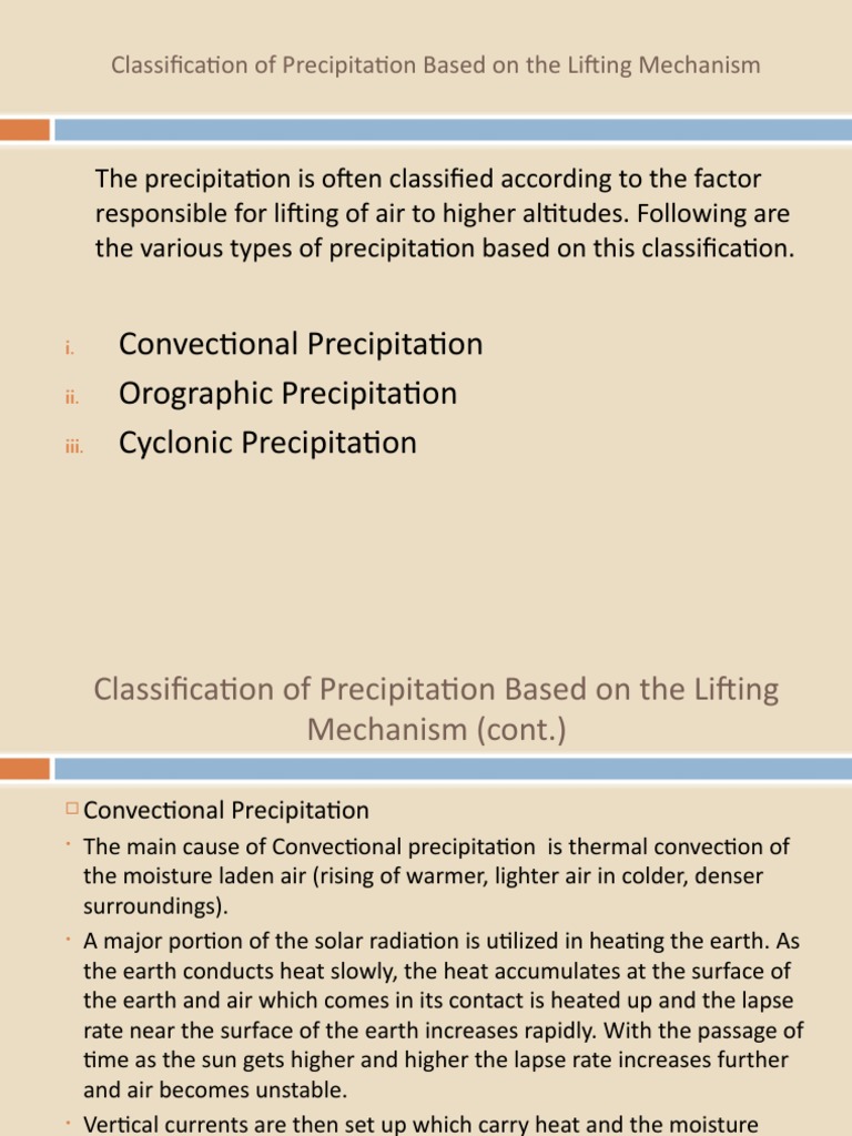 2 Classification of ppt and measurement of ppt. | PDF | Precipitation ...