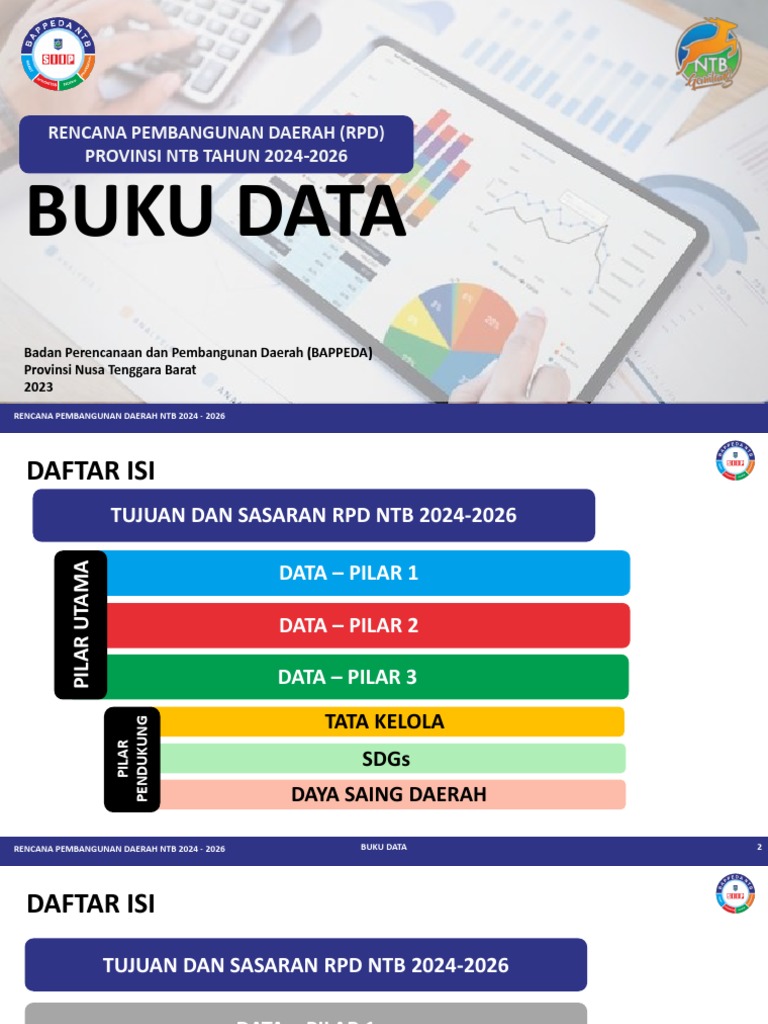 Buku Data RPD NTB | PDF