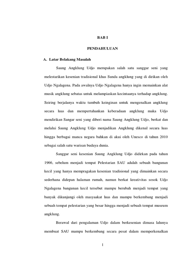 Peran Udjo Ngalagena dalam Angklung | PDF | Perjalanan