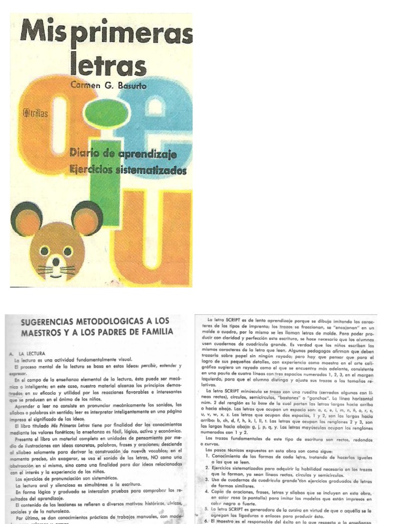 Mis-Primeras-Letras 1980 | PDF