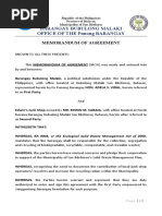 Beswmc 608 Accomplishment Report | PDF | Waste Management | Economies