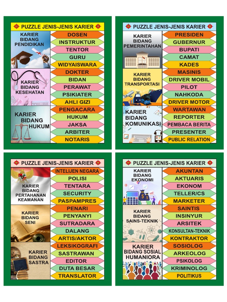 Media Puzzle Karier | PDF