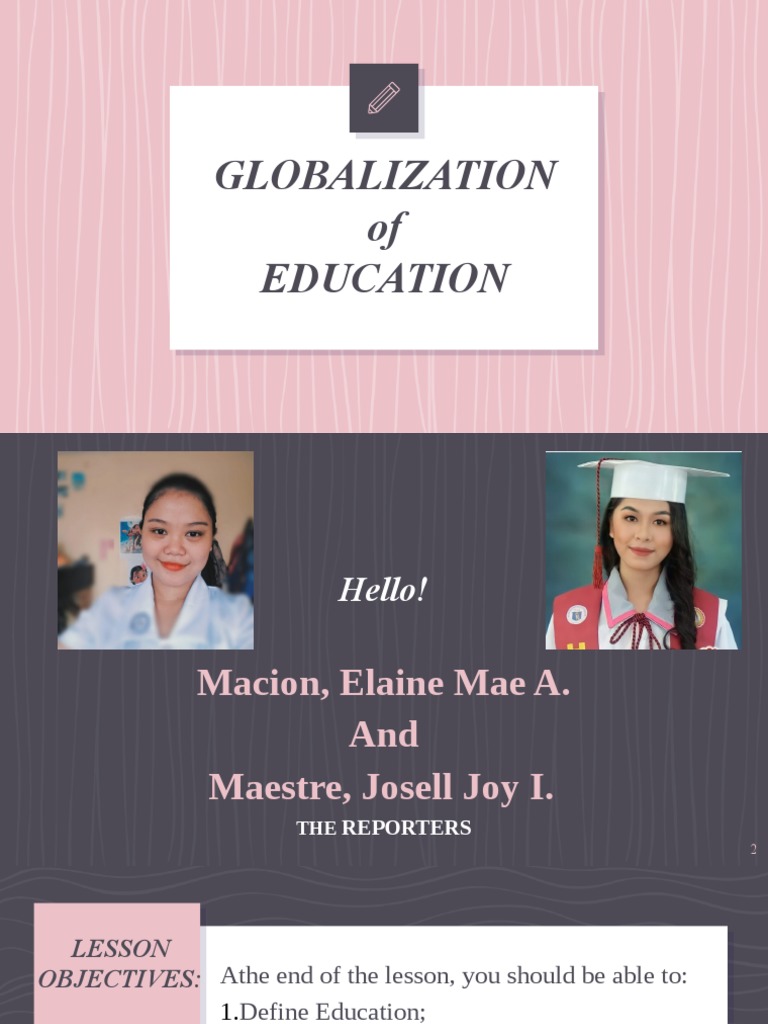Globalization in Education Explained | PDF