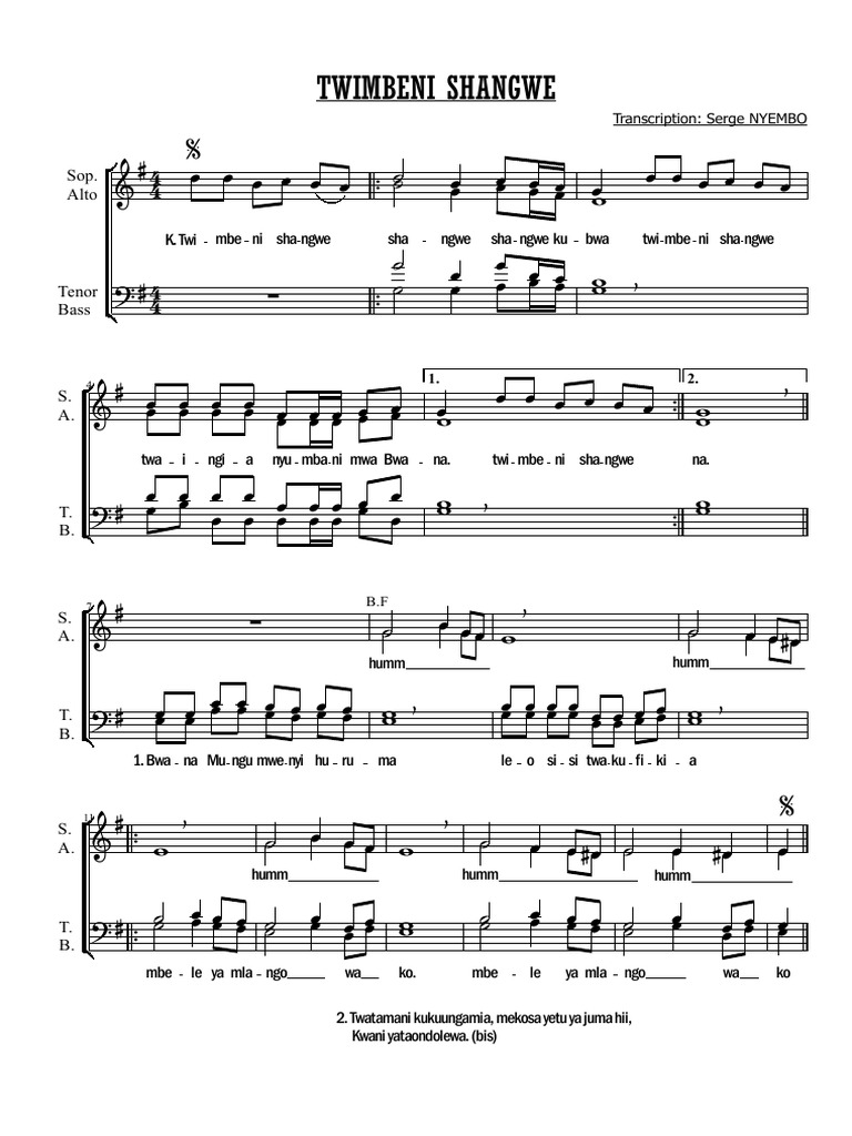 Twimbeni Shangwe | PDF