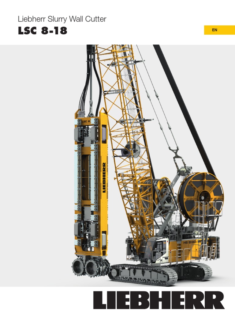 Liebherr - Slurry Wall Cutter | PDF