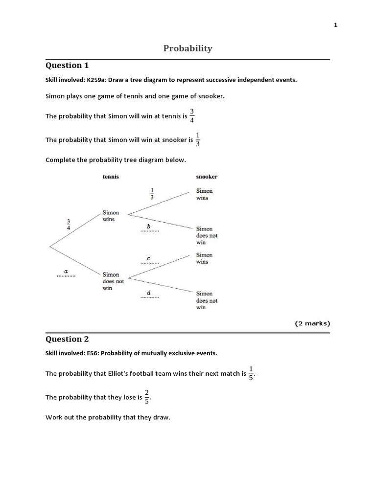 Probability | PDF | Probability Distribution | Probability