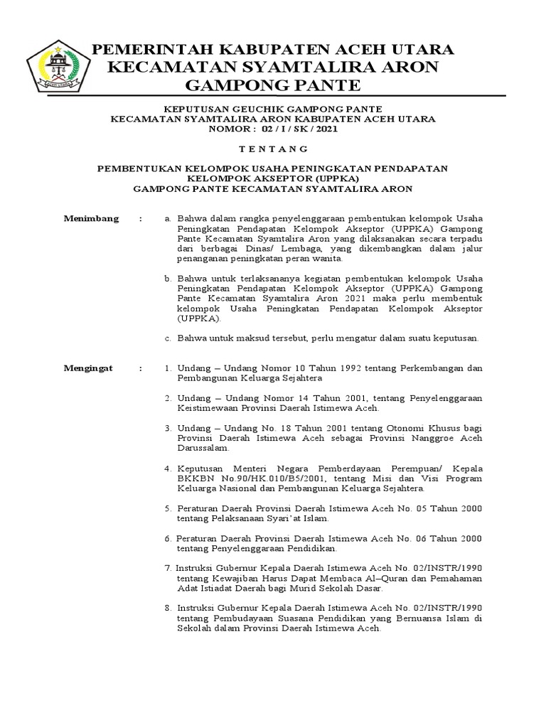 2021 - SK No 2 - Uppka | PDF