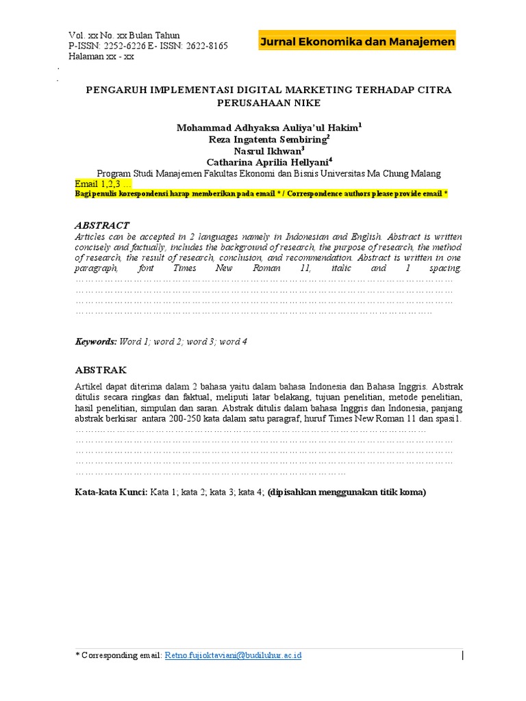 Journal JEM Template Adhiaksa Dan Reza Rview 1 2605 | PDF