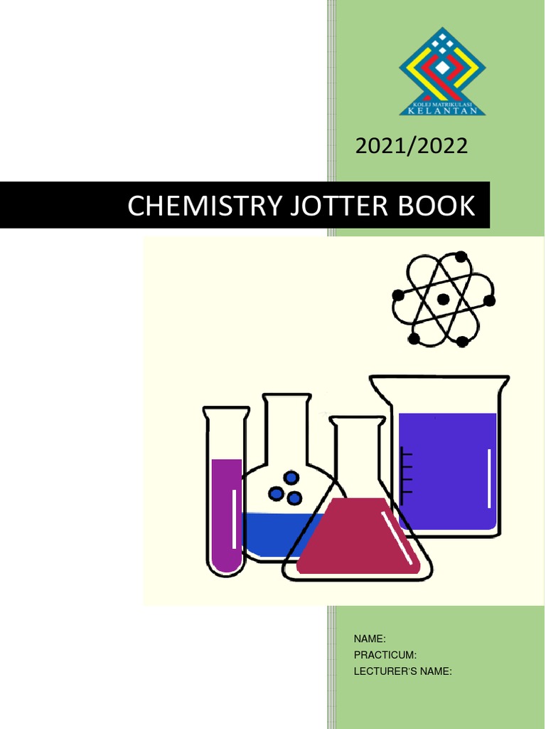 Jotter Book Chemistry 1 | PDF
