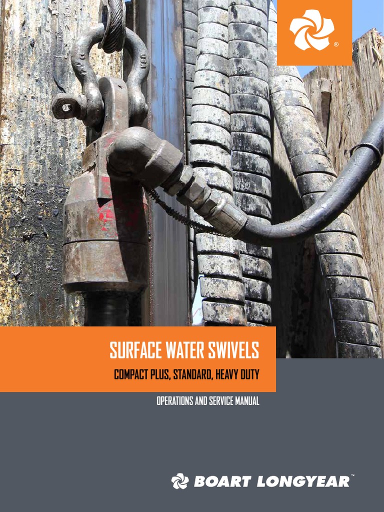 Water_Swivel_Manual_ENG-MAR2021 | PDF | Bearing (Mechanical) | Screw