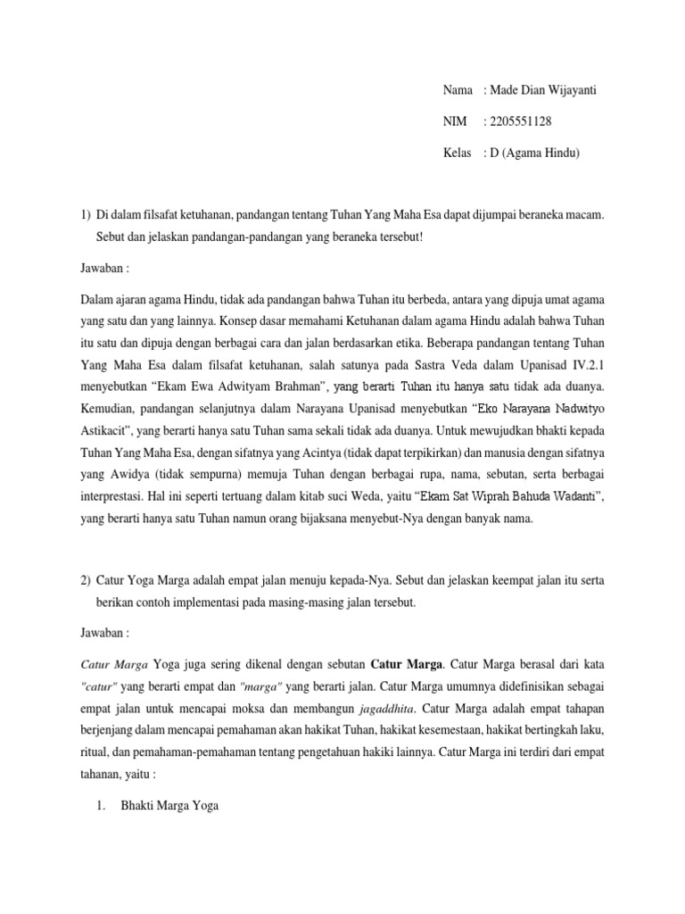 UTS Agama Hindu | PDF