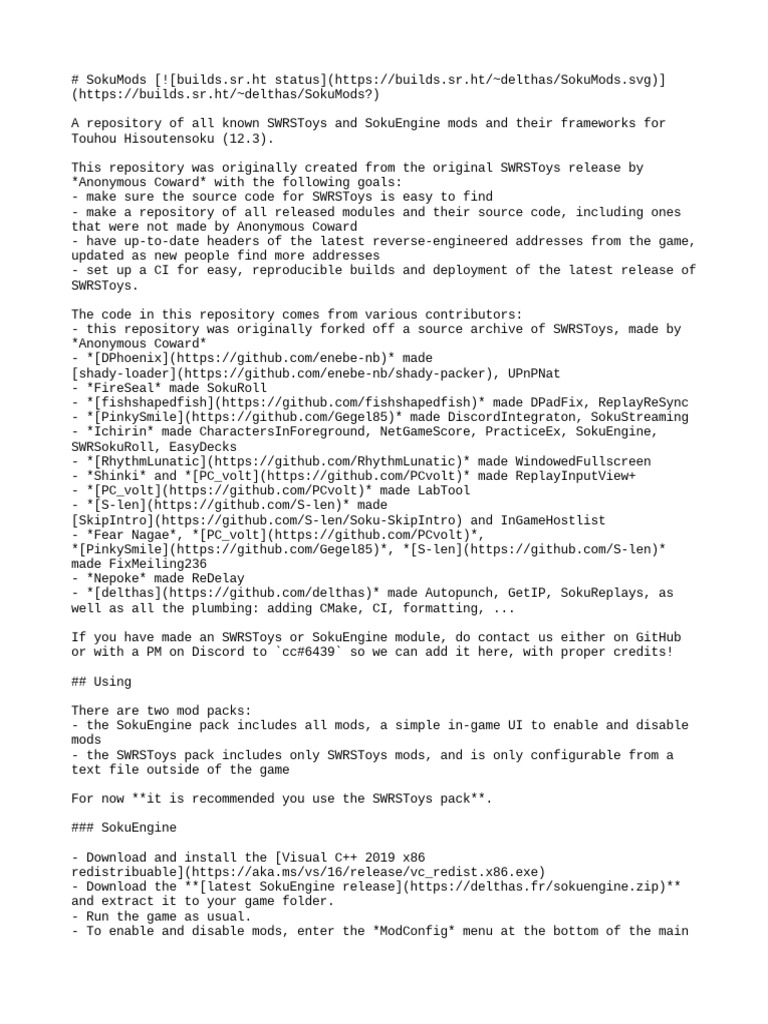 Soku Mods | PDF | Computer File | Computer Engineering