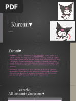 Kuromi PowerPoint Template | PDF