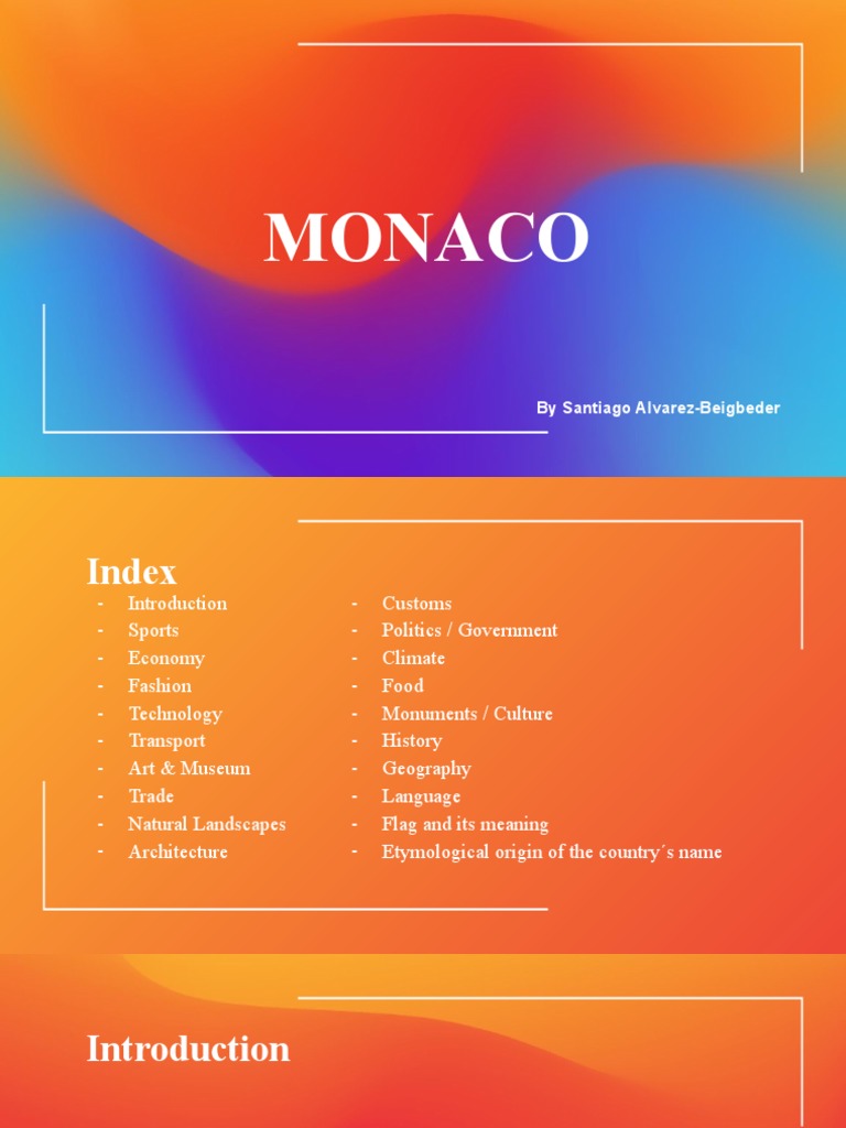 Monaco | PDF | Monaco
