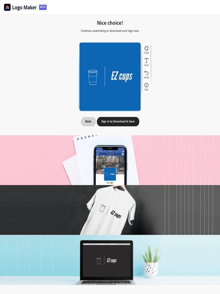 Creative Cloud Express - Logo Maker | PDF