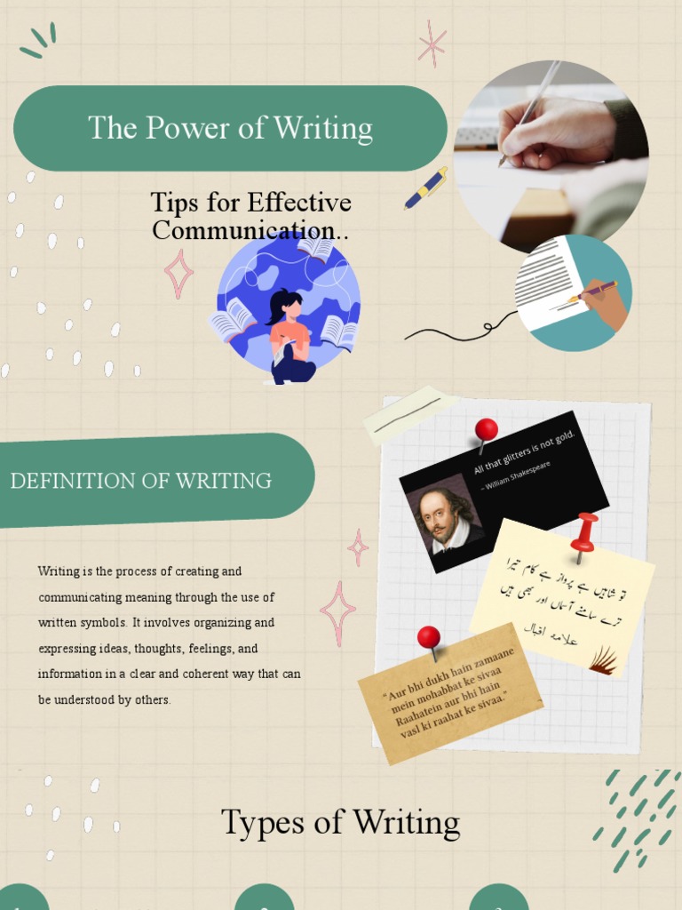 Mastering The Art of Writing. | PDF