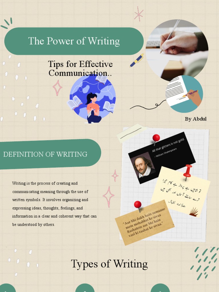 Mastering The Art of Writing | PDF | Communication | Writing