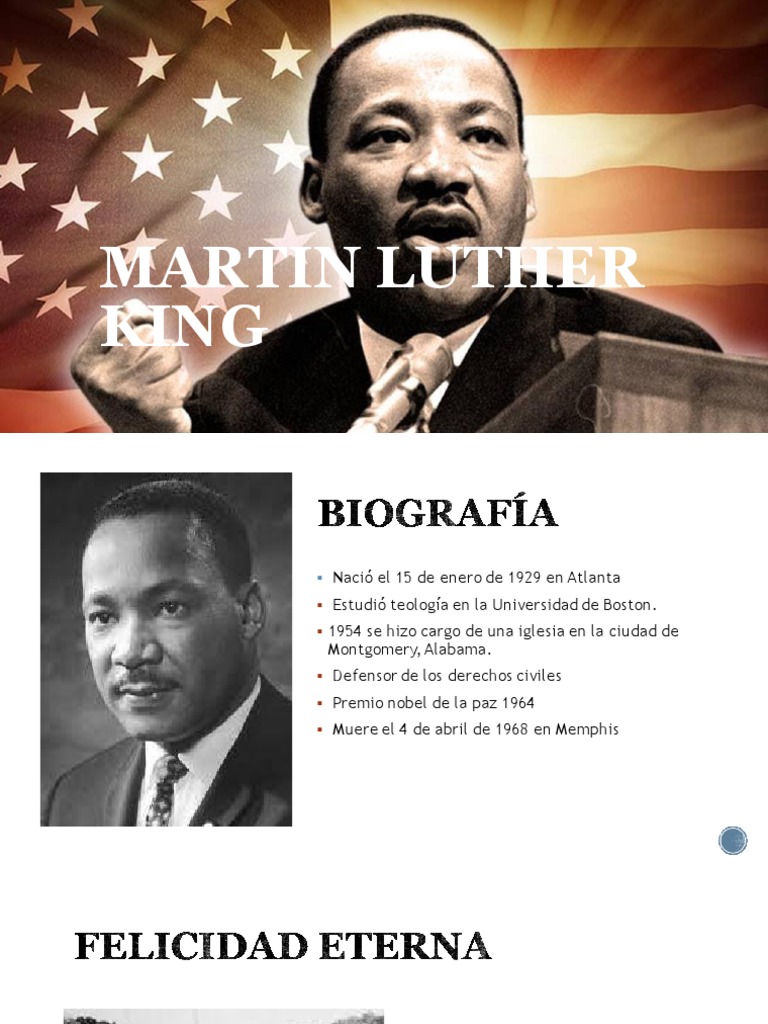 Vida y legado de Martin Luther King | PDF