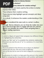 Aesthetic Features & Stylistic Devices | PDF