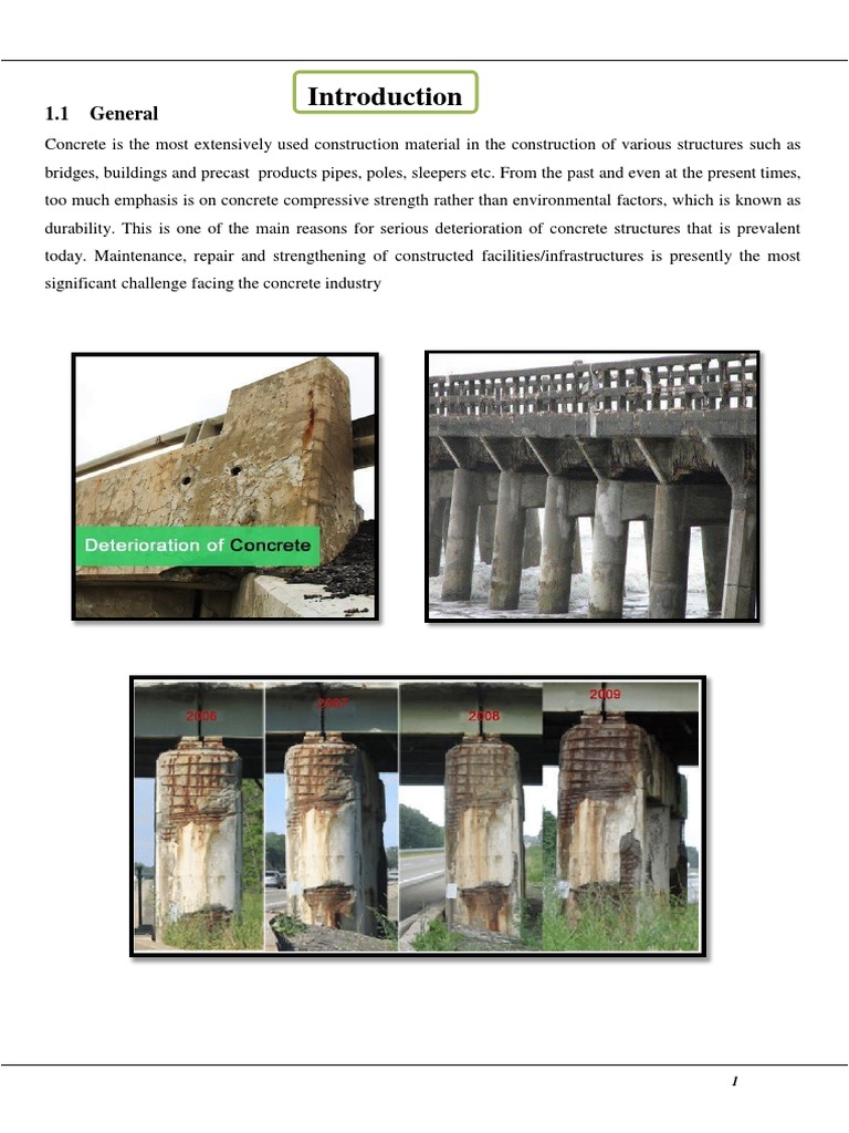 CE 803C Retrofitting and Rehabilitation of Structures Notes | PDF