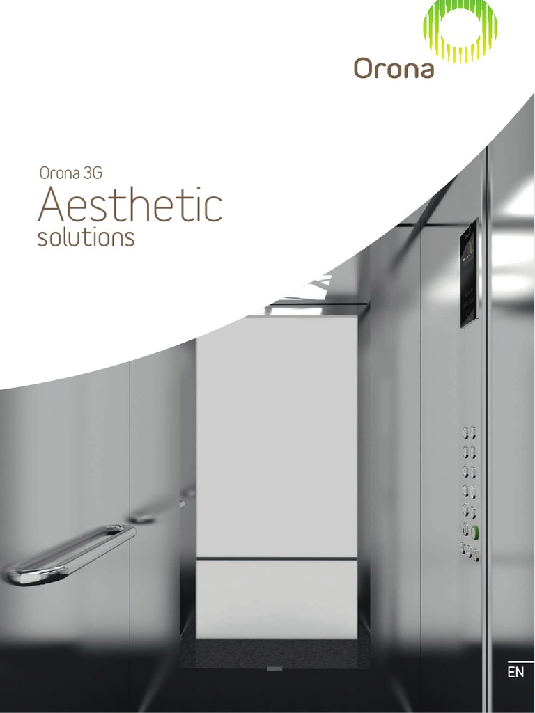 Orona 3G Lift Solutions Overview | PDF | Door | Elevator